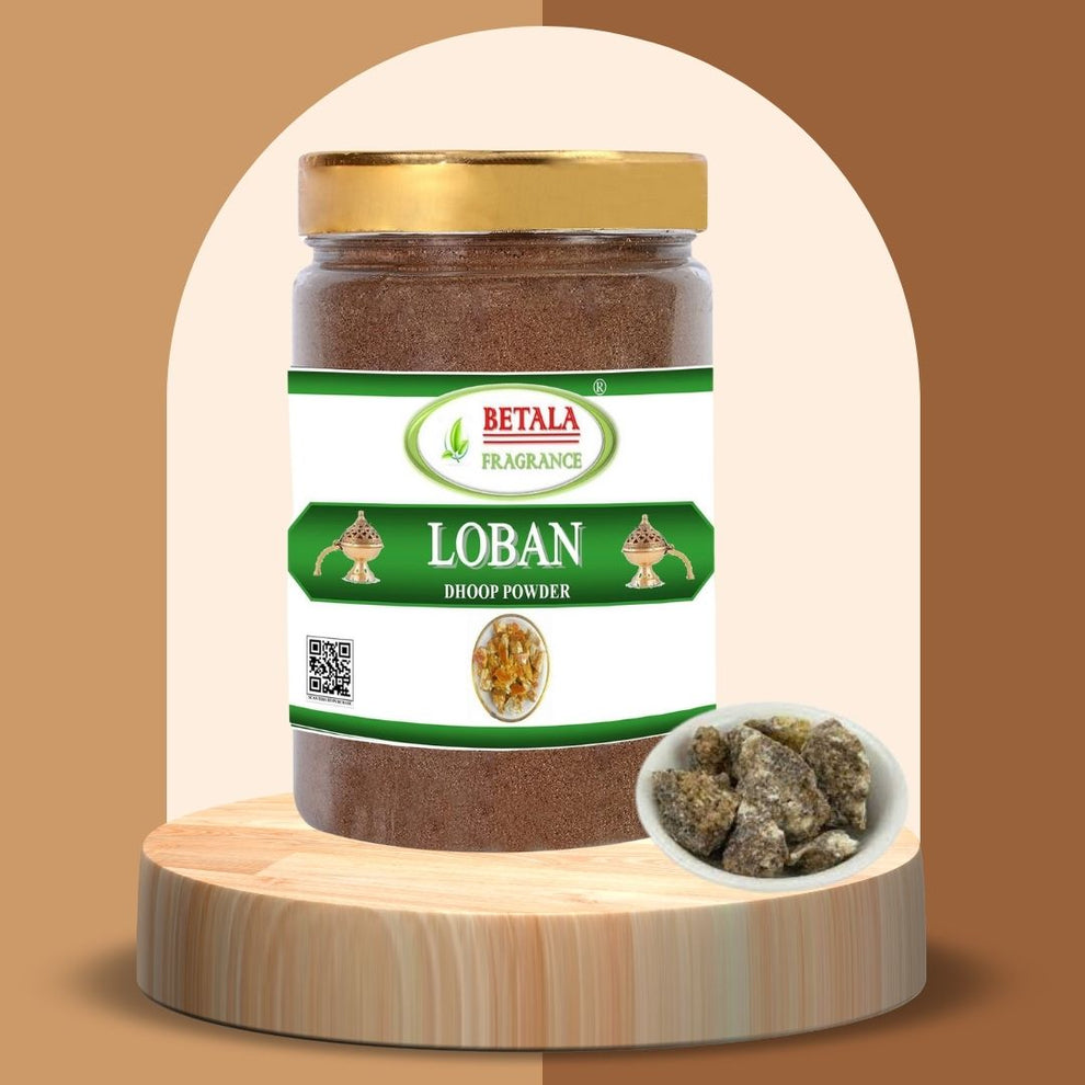 Betala Fragrance | Loban Flavour Sambrani Dhoop Powder, 200 Gm Pack